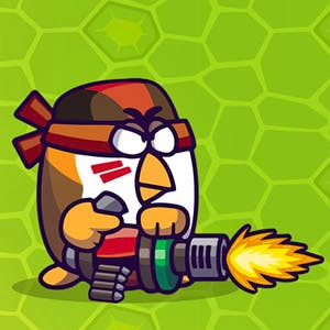 Chicken Wars Merge Guns Game 🕹️ Play Now for Free | RocketGames