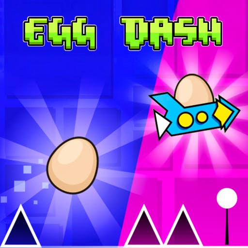 Geometry Egg Dash 🕹️ Play Now for Free | RocketGames
