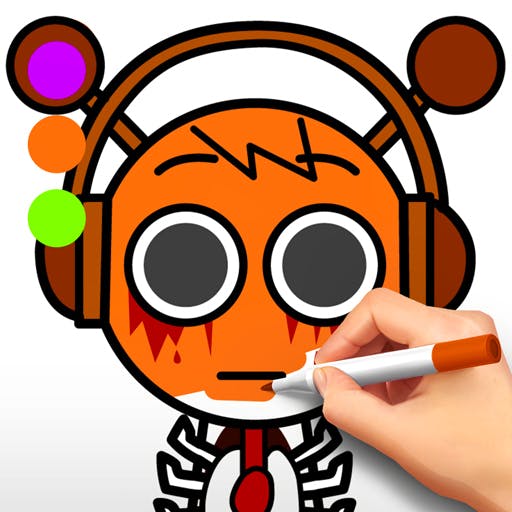 Sprunki Coloring Book 🕹️ Play Now for Free | RocketGames