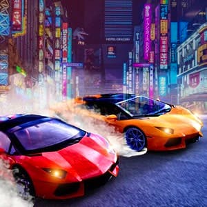 Two Lambo Rivals: Drift Game 🕹️ Play Now for Free | RocketGames